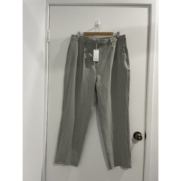 Seed | Pants & Jumpsuits | Seed Pinstripe Pants Grey Size 6 | Poshmark